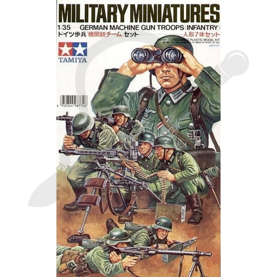 Battle-Models > 1:35 Tamiya 35038 German Machine Gun Troops